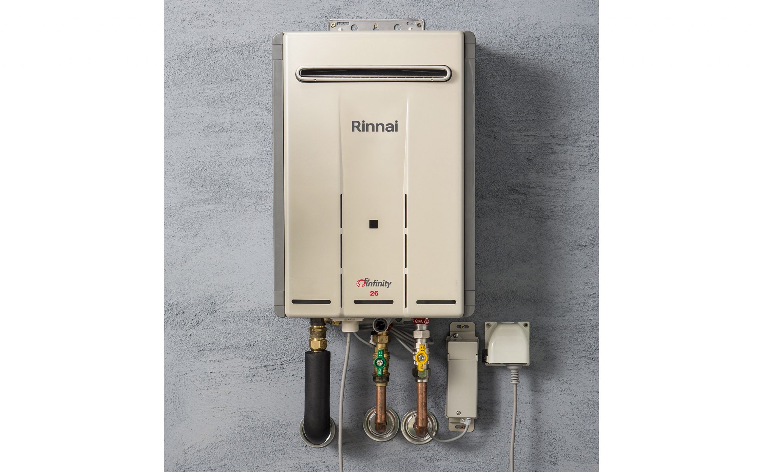 Infinity 26 Touch Continuous Flow Hot Water System Rinnai Australia